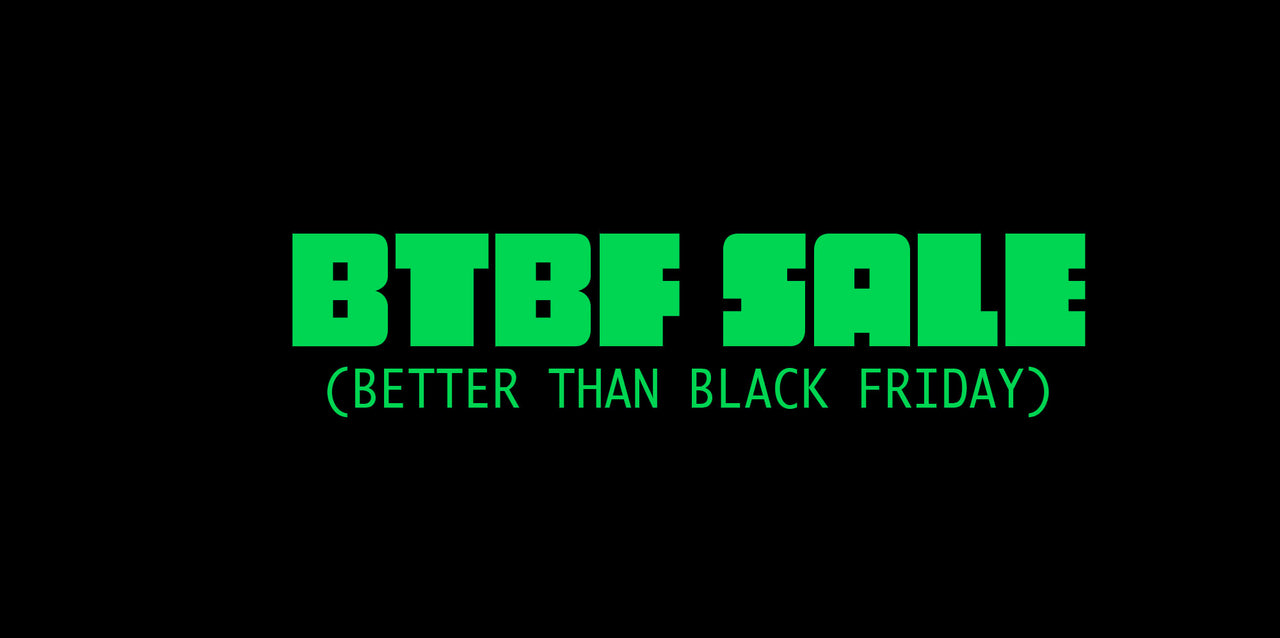 BTBF Sale - "Better Than Black Friday!" – Guitar Station